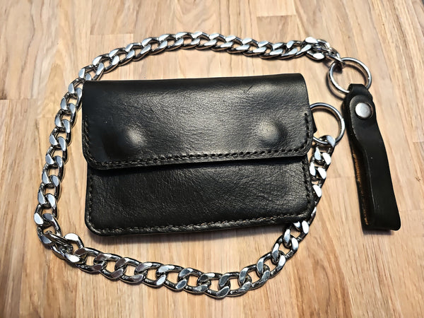Trucker wallet – Swinging hammers leather works